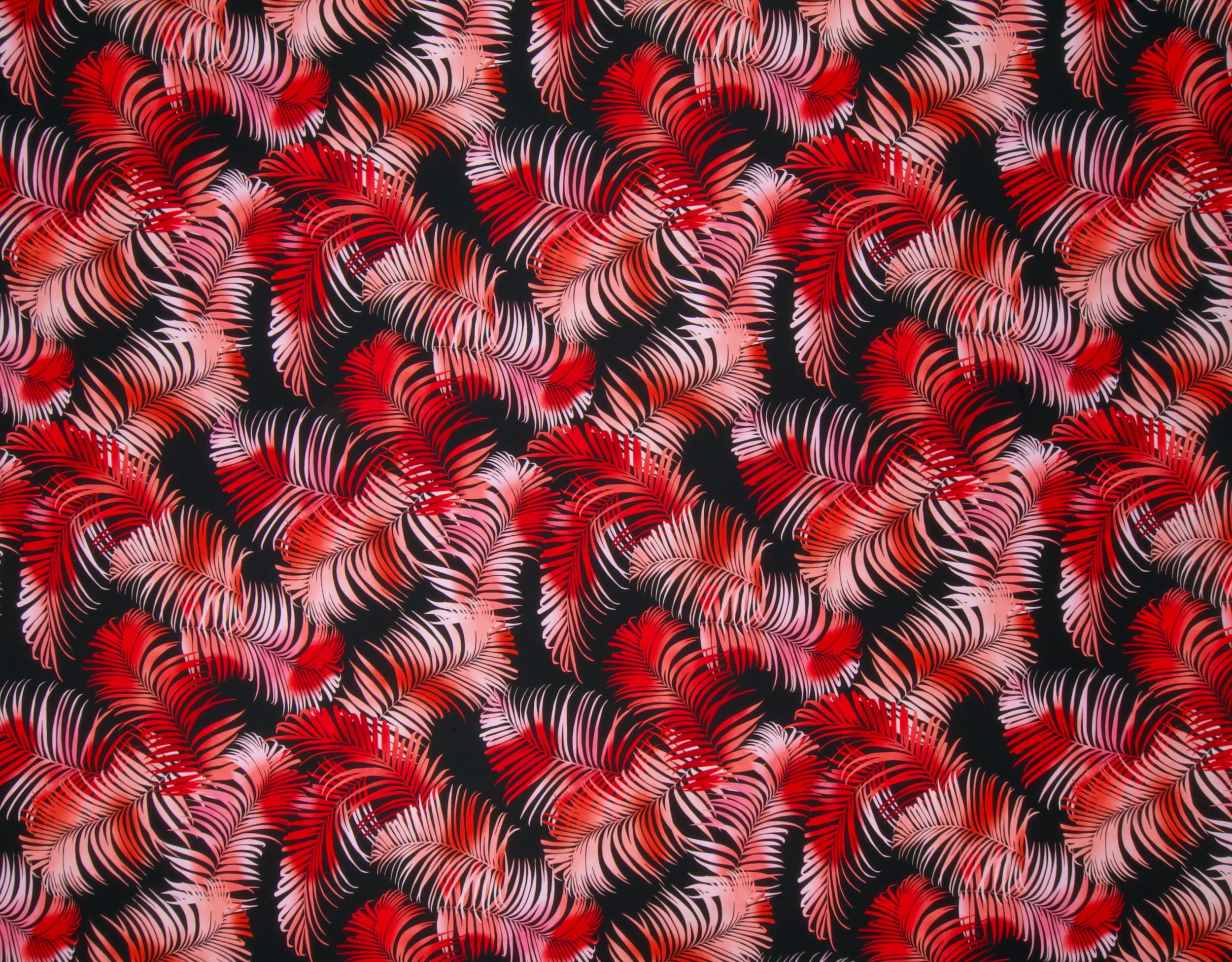 KE-002 Black/Red – Trendtex Fabrics